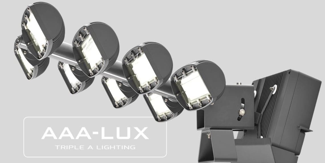 LED Flutlicht - AAA LUX | P&T Sportplatzsysteme